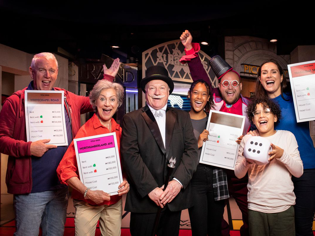 Monopoly Lifesized Immersive Experience for Two - Experience Voucher