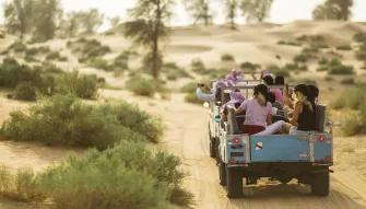 Dubai Hot Air Balloon Flight with Land Rover Drive Tickets